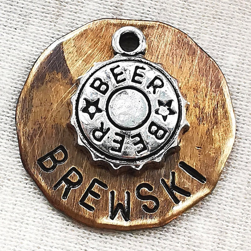 Beer Dog Tag - Etsy