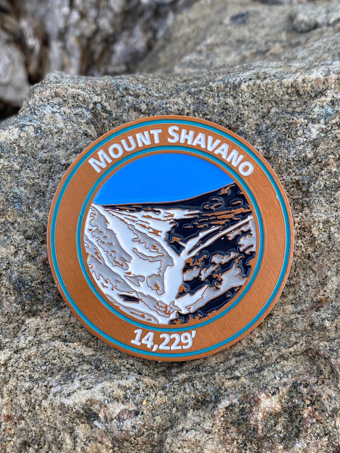 Mount Shavano Colorado 14er Mountain Summit Coin Gift - Etsy