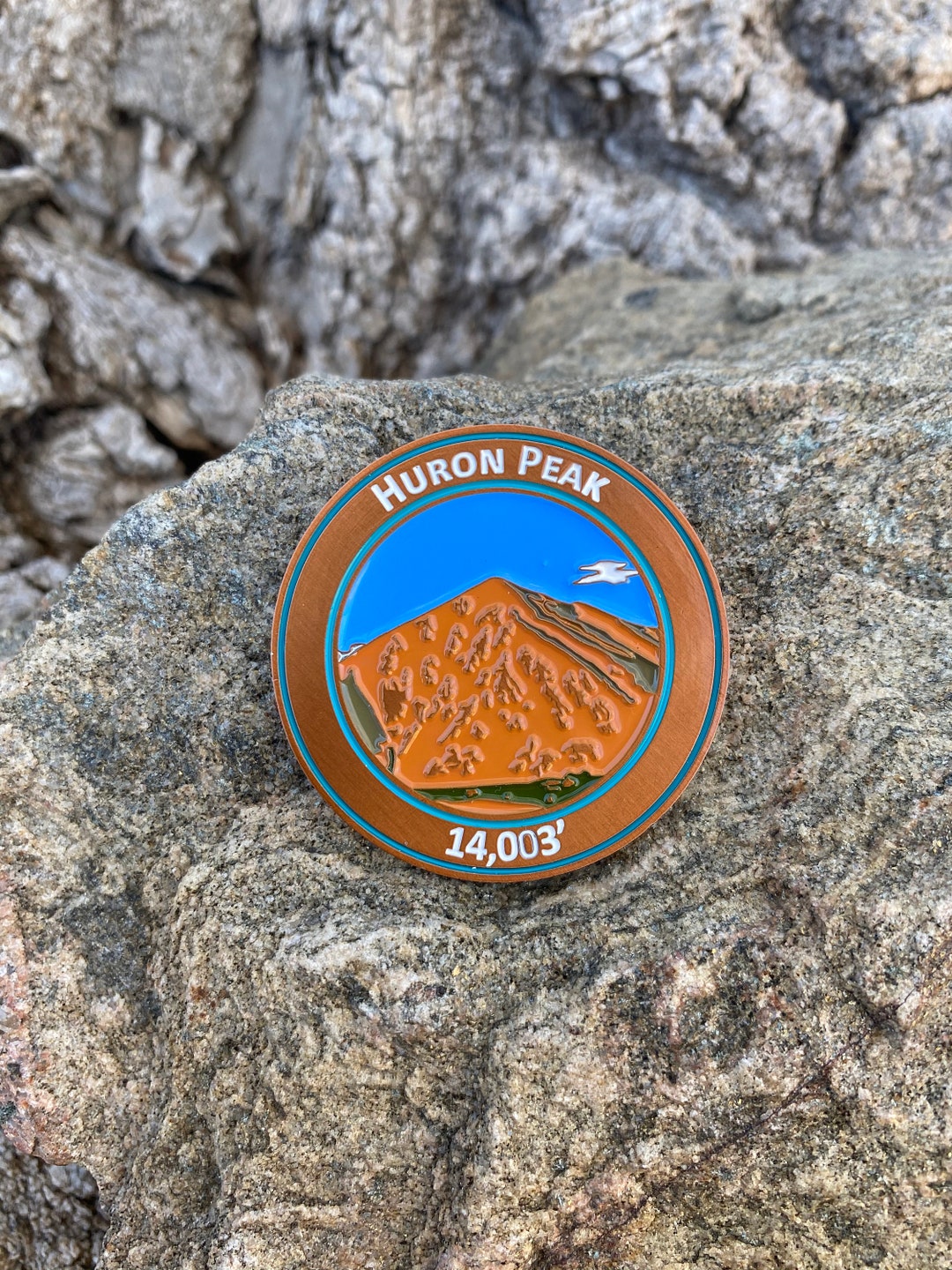 Huron Peak Colorado 14er Mountain Summit Coin Regalo - Etsy Italia