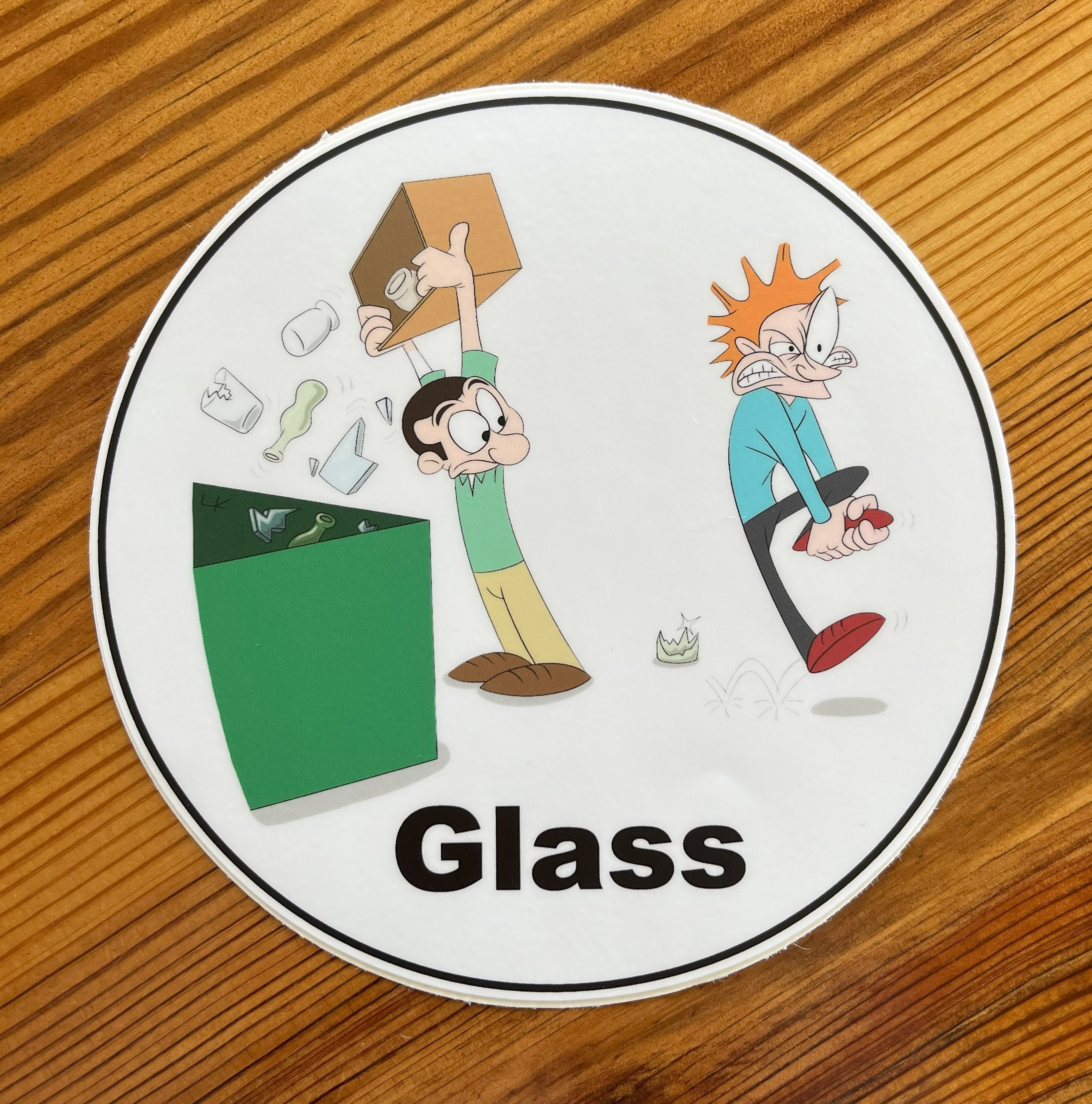 Recycle Decals 5" (set of 6 or Individual Stickers) - Etsy