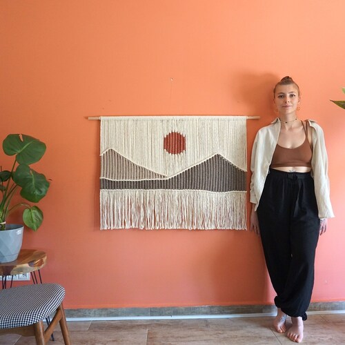 Large Macrame Wall Hanging Woven Wall Tapestry Boho Wall - Etsy