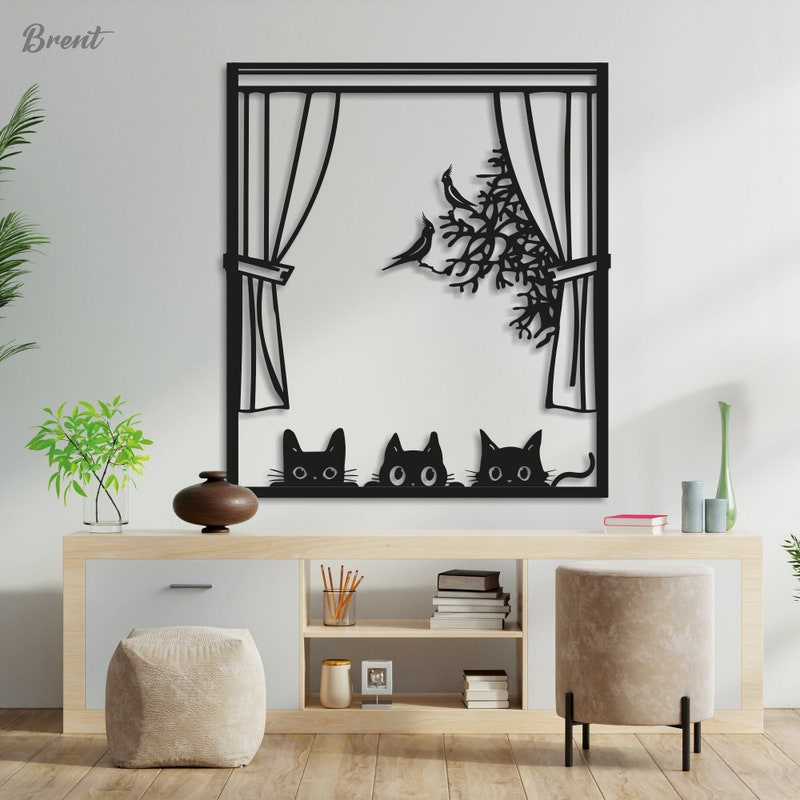 Cat Home Decor - Etsy