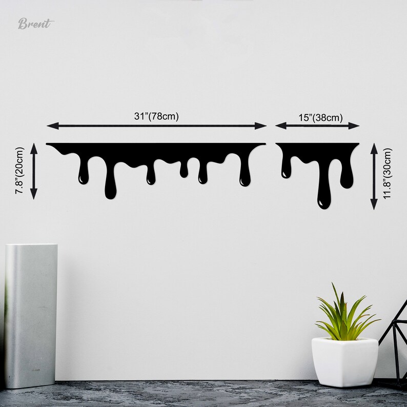 Dripping Wall Art Coat Racks Gift for Her Metal Wall Art - Etsy