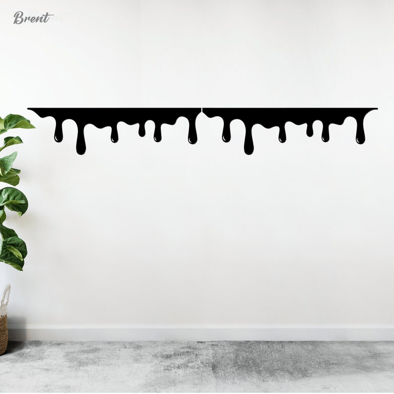Dripping Wall Art Coat Racks Gift for Her Metal Wall Art - Etsy
