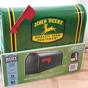 Custom John Deere Farm Tractor Mailbox - Etsy