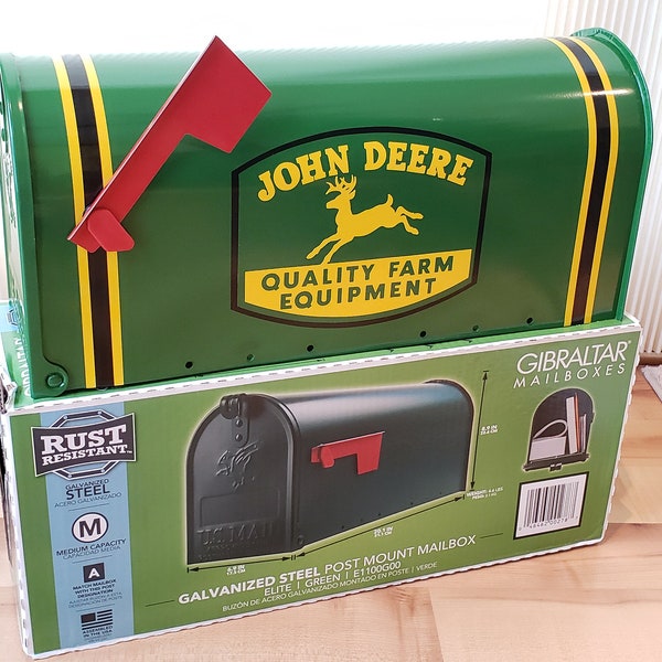 John Deere Mailbox - Etsy