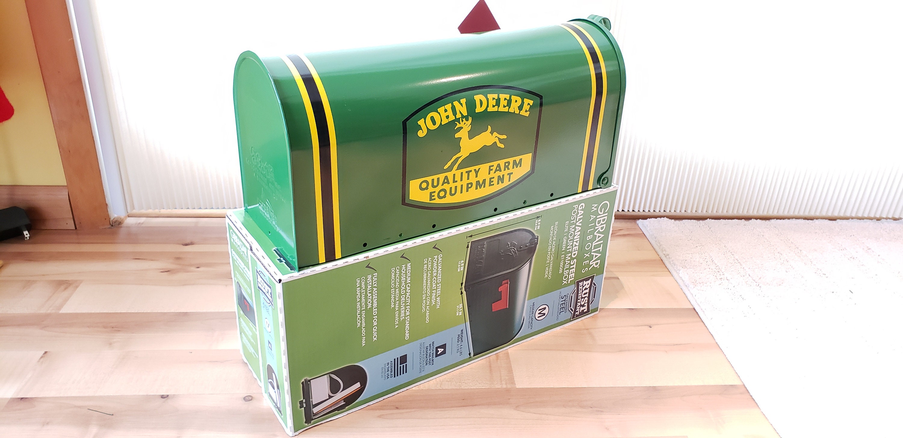 Custom John Deere Farm Tractor Mailbox - Etsy