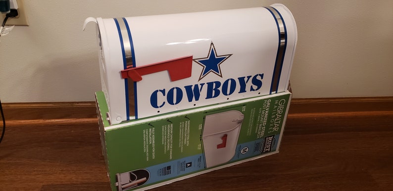 Custom Dallas Cowboys Mailbox - Etsy