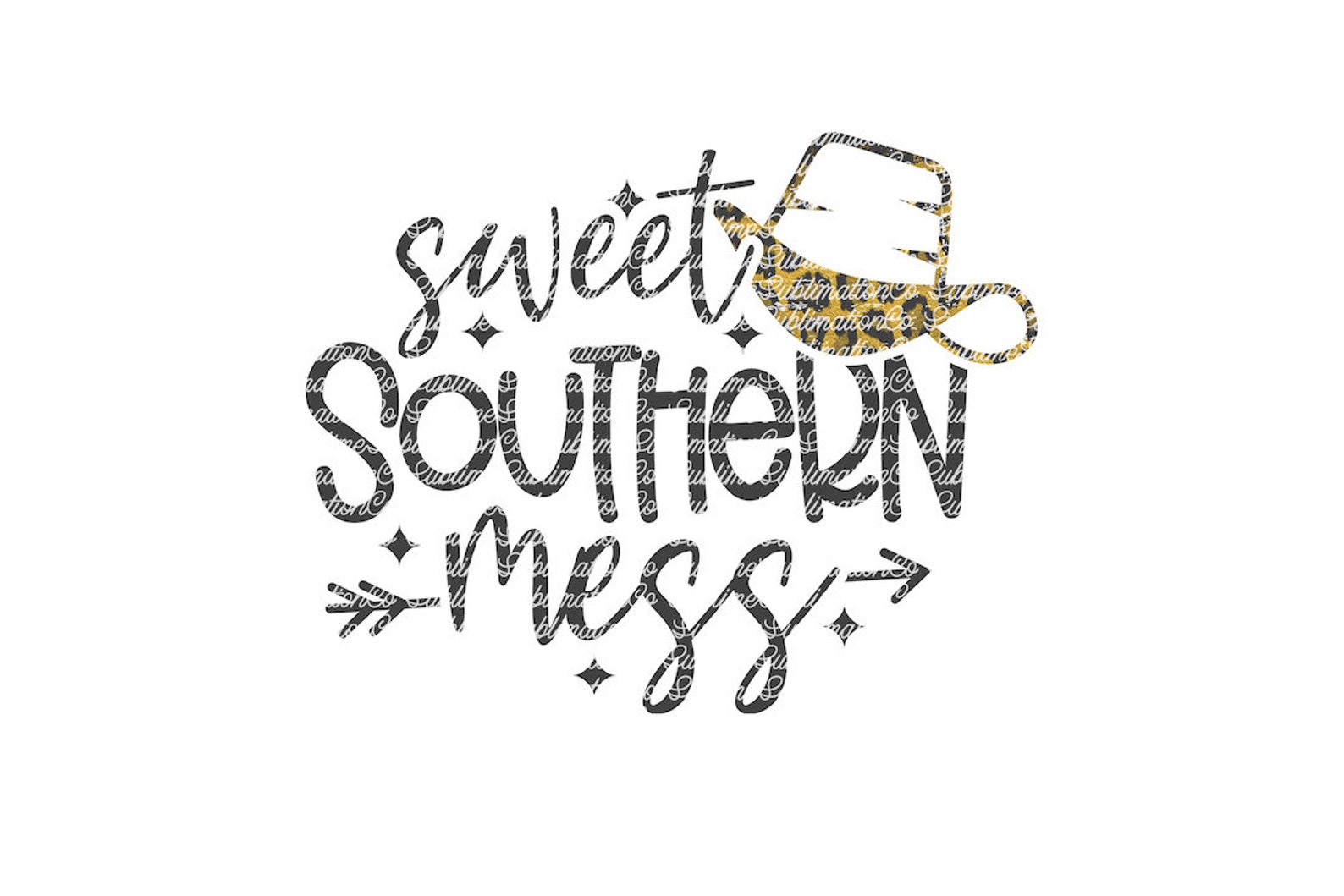 Sweet Southern Mess Sublimation Design Southern Sublimation | Etsy