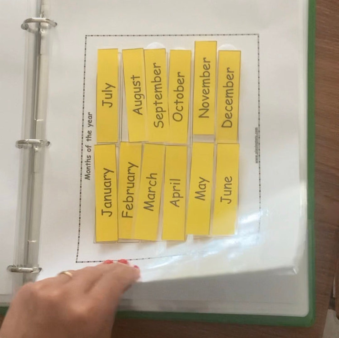 Preschool Learning Binder - Etsy