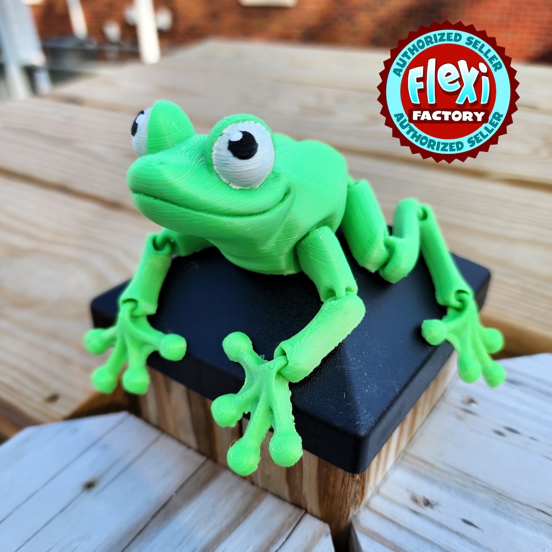 Articulated Frog, 3D Printed - Etsy
