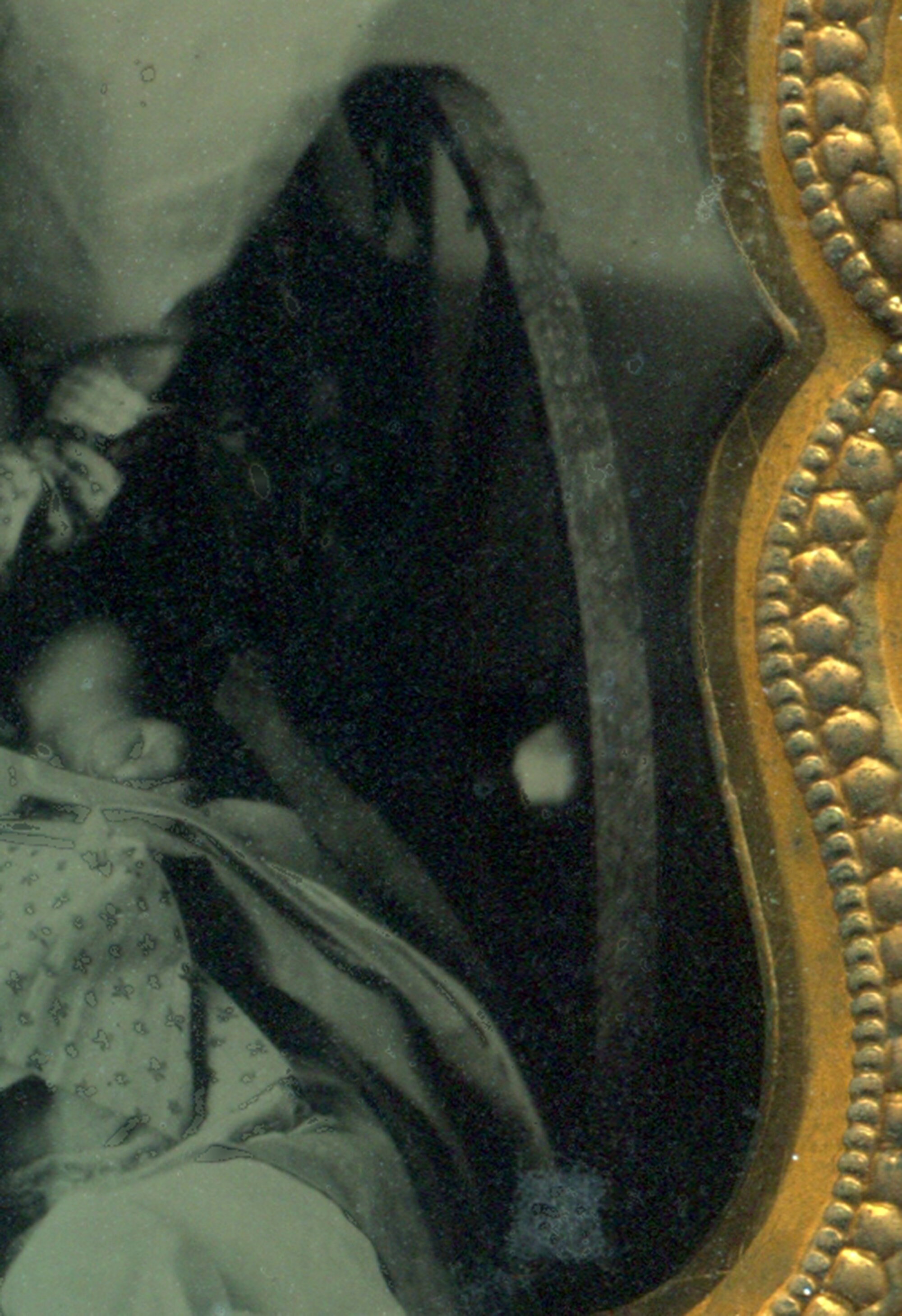 Ruby Ambrotype of a Small Child in Wheelchair - Etsy