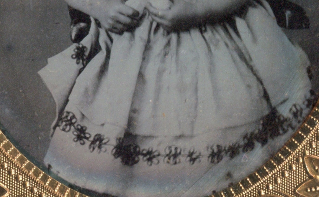 Sixth Plate Ruby Ambrotype of a Cute Child - Etsy