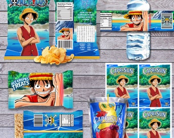 One Piece Anime Party Favor - Etsy