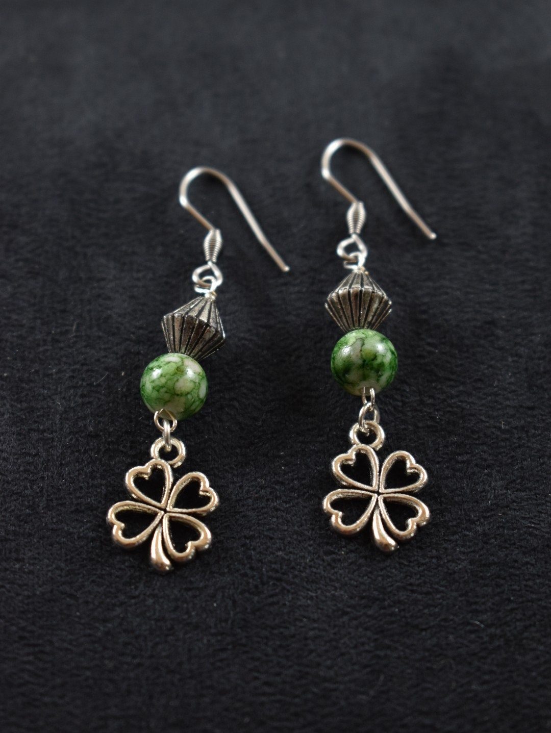 Fashion Four Leaf Clover Earrings - Etsy