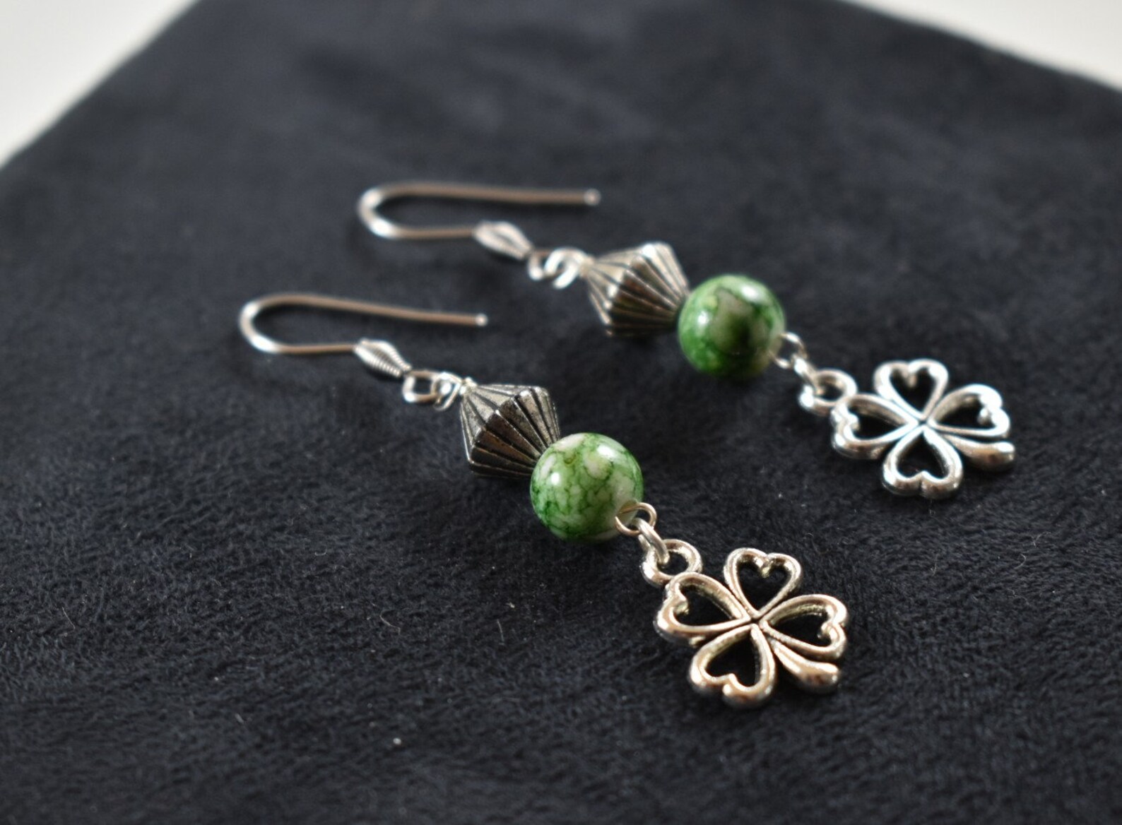 Fashion Four Leaf Clover Earrings - Etsy