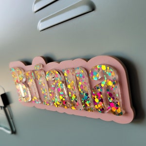 Locker Name Magnet | Custom Name Magnet | Locker Accessory | Locker ...