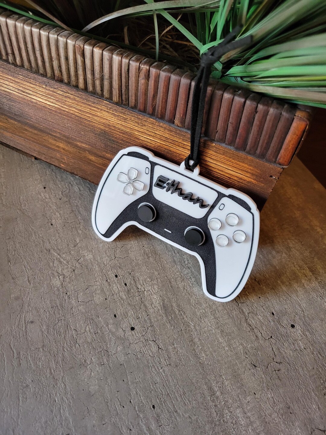 Gamer Ornament | PS5 Inspired Ornament | Personalized Gaming Ornament ...