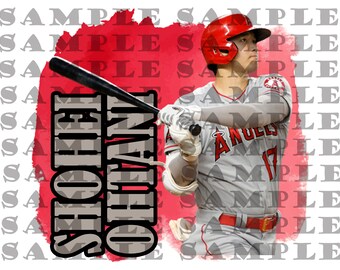 Shohei Ohtani Design | Etsy