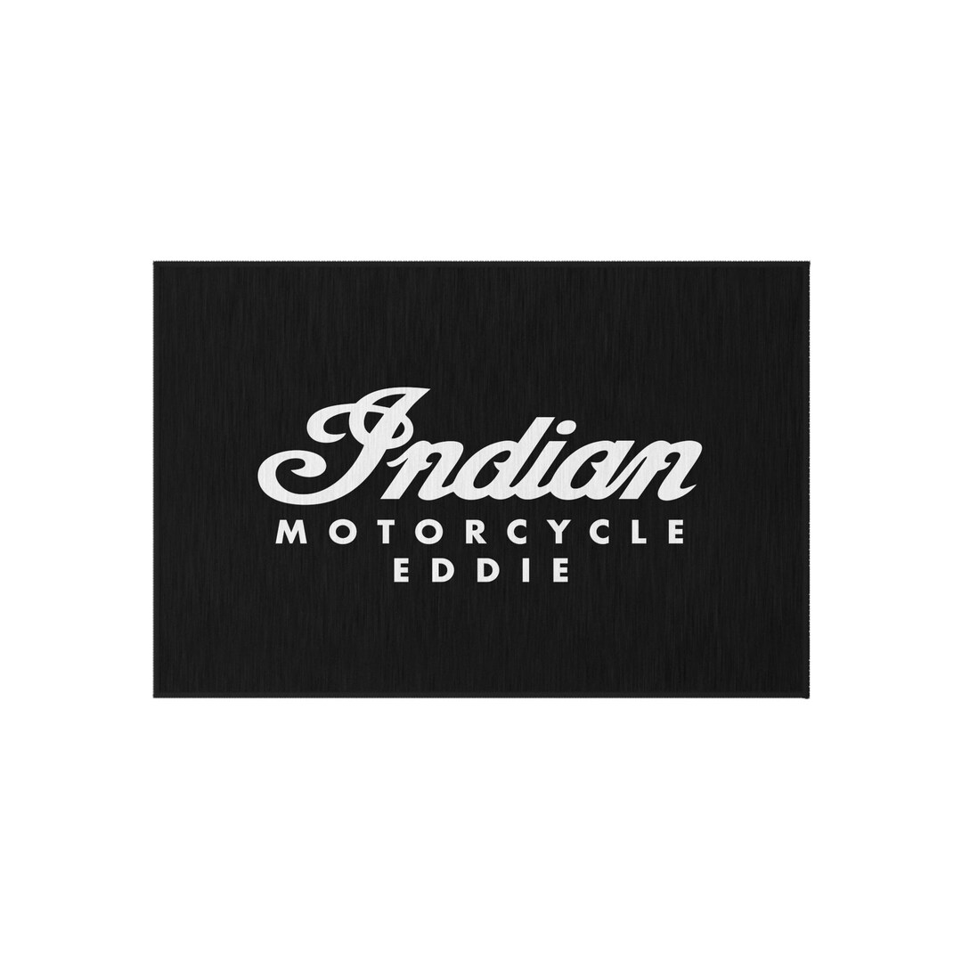 Personalized Indian Motorcycle Rug, Custom Garage Floor Mat - Etsy