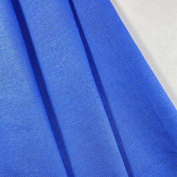 Cobalt Blue Linen - Etsy