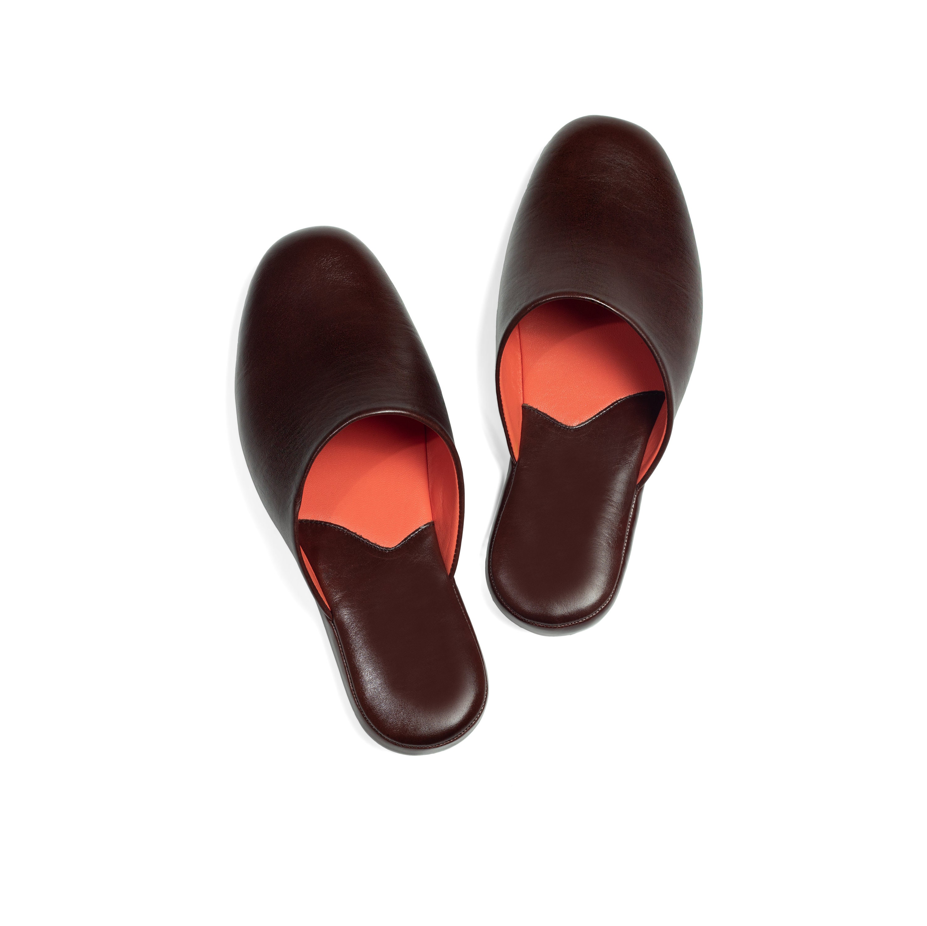 Luxury Men's Leather Slippers, Anatomical Leather Slippers, Leather ...