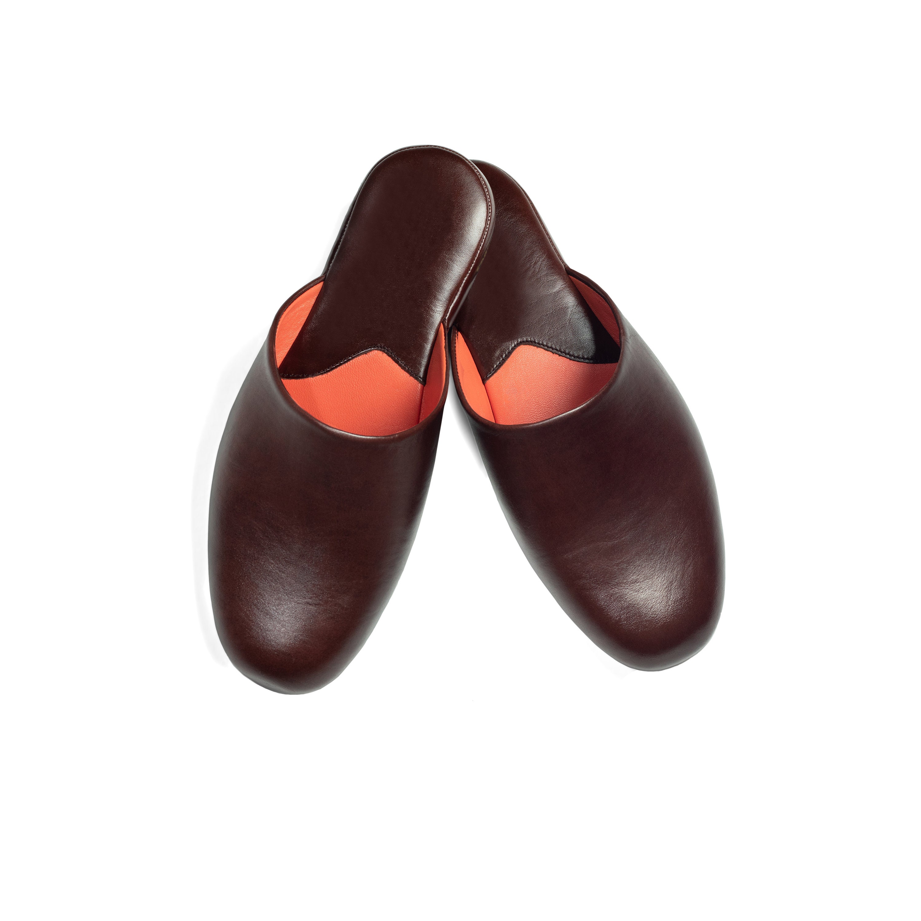 Luxury Men's Leather Slippers, Anatomical Leather Slippers, Leather ...