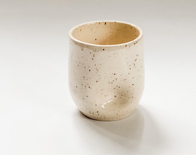 Handmade Ceramic Thumb Cup Indent Mug Pinch Tumbler 12 Oz Ounce - Etsy