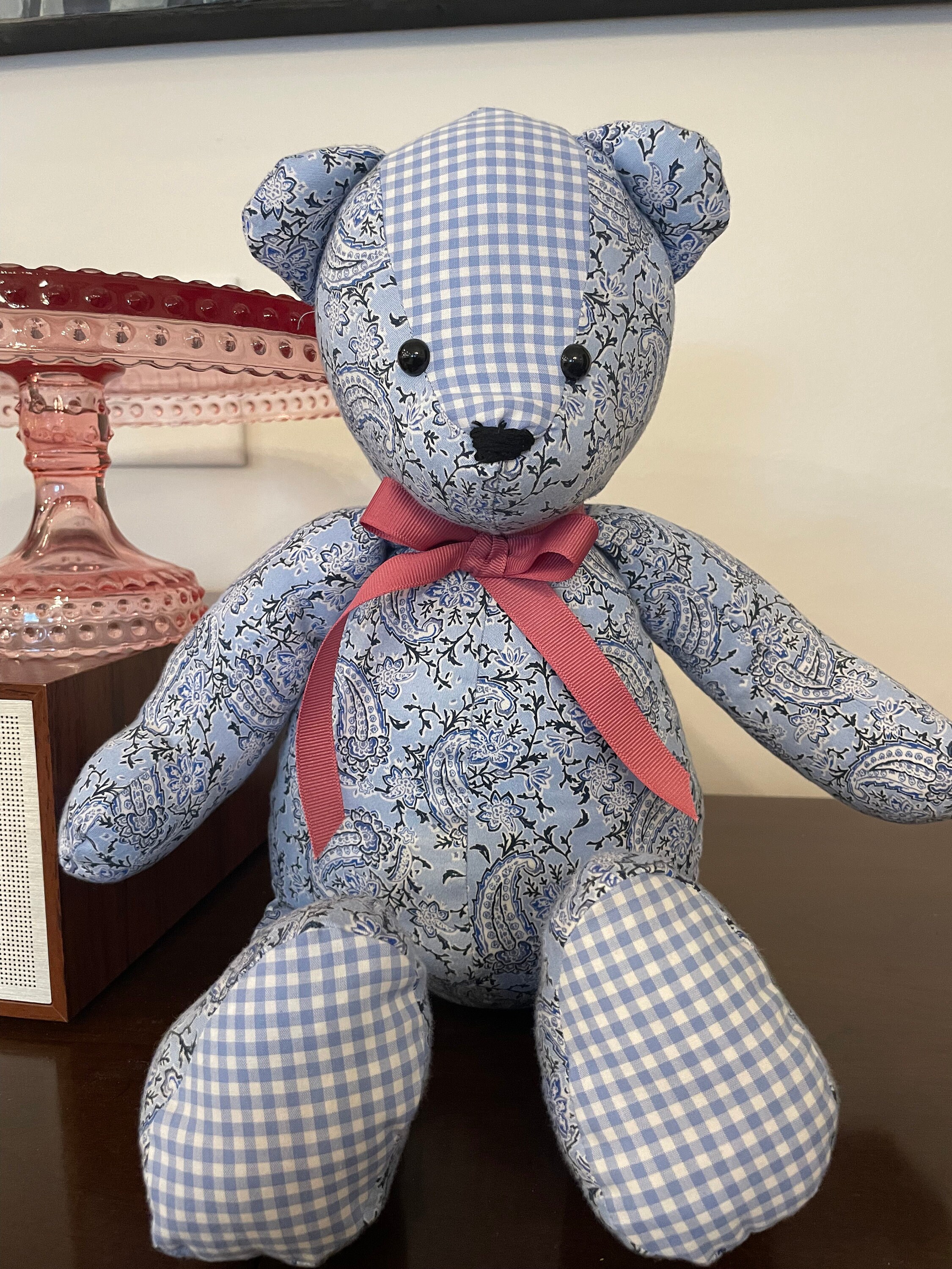 Keepsake Memory Bears, Handmade - 16" Made From Clothing, Memorial Gift ...