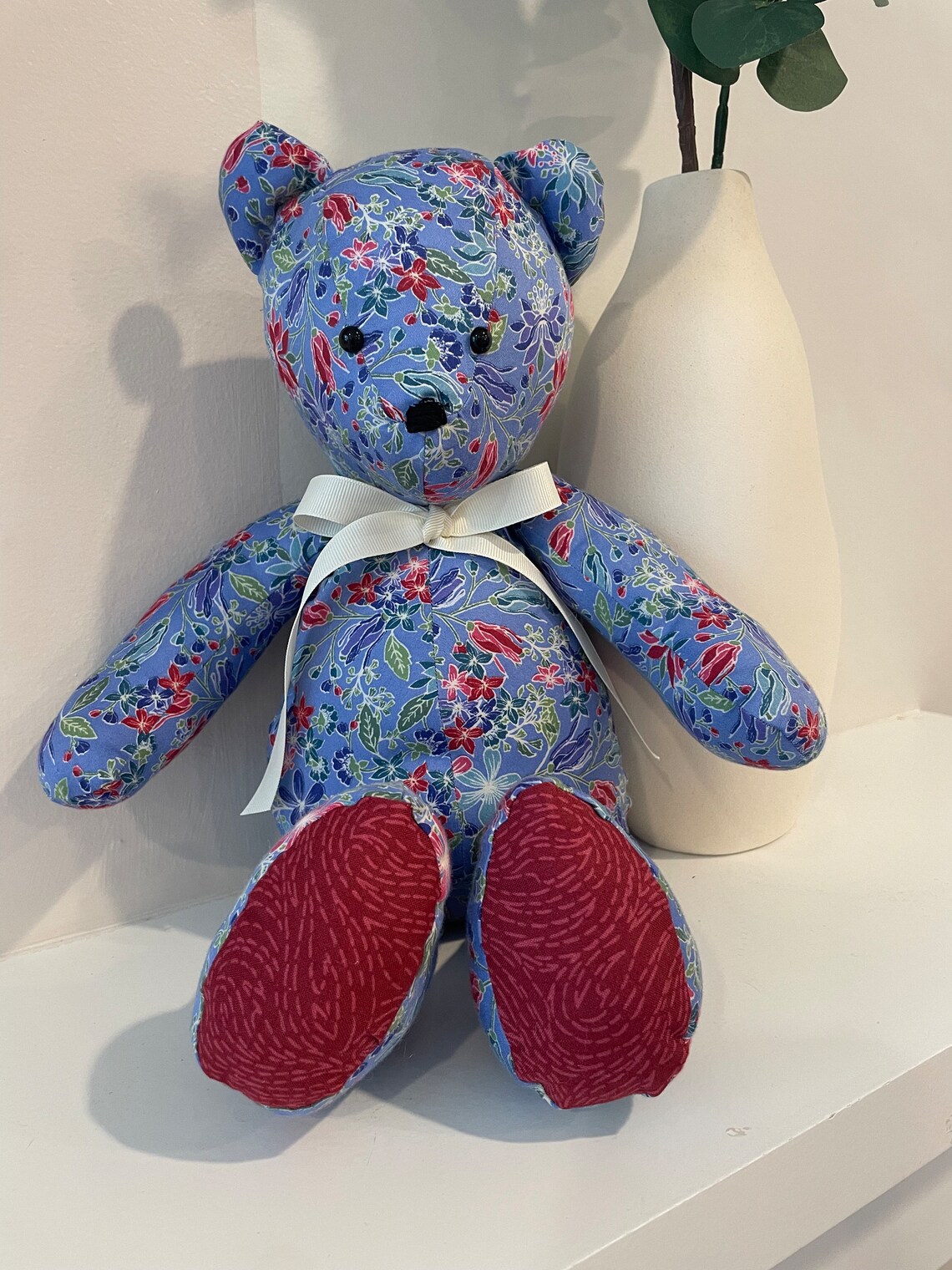 Keepsake Memory Bears, Handmade - 16" Made From Clothing, Memorial Gift ...