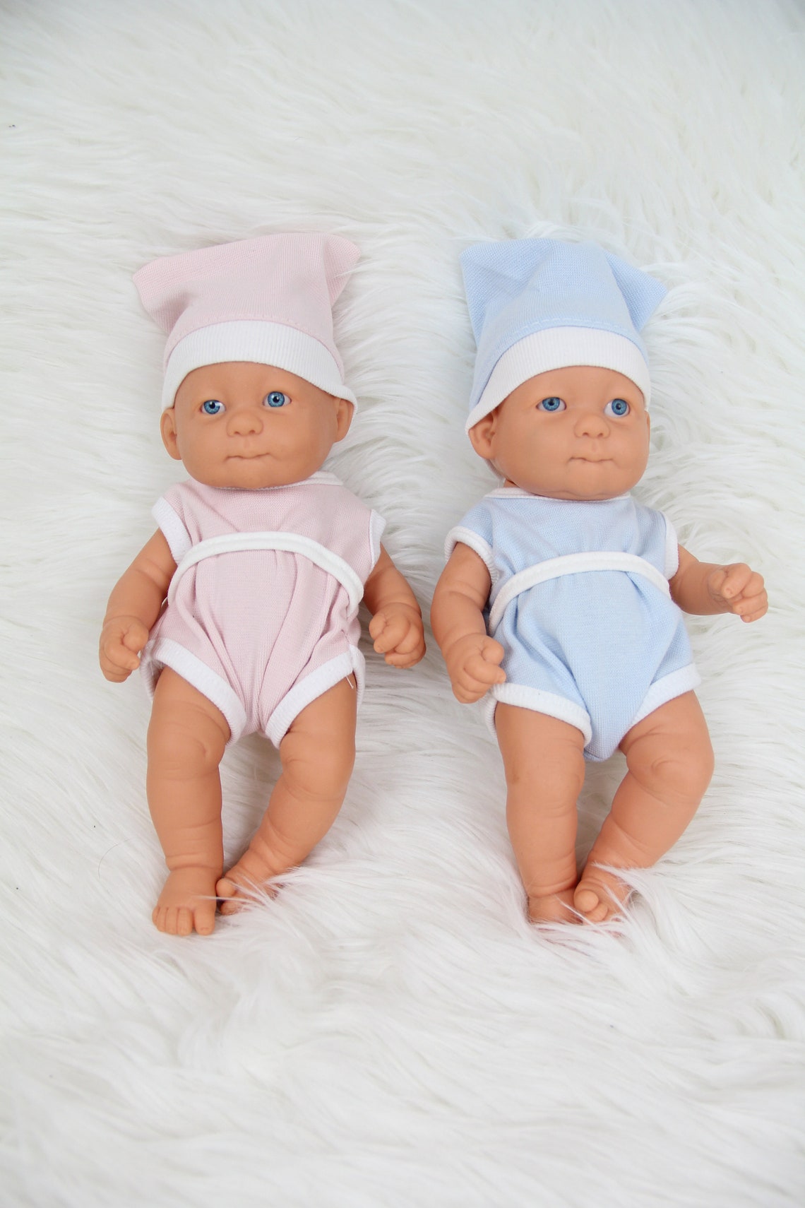 Soft Plastic Baby Doll 10 Inch / 25 Cm Realistic Look Pink | Etsy