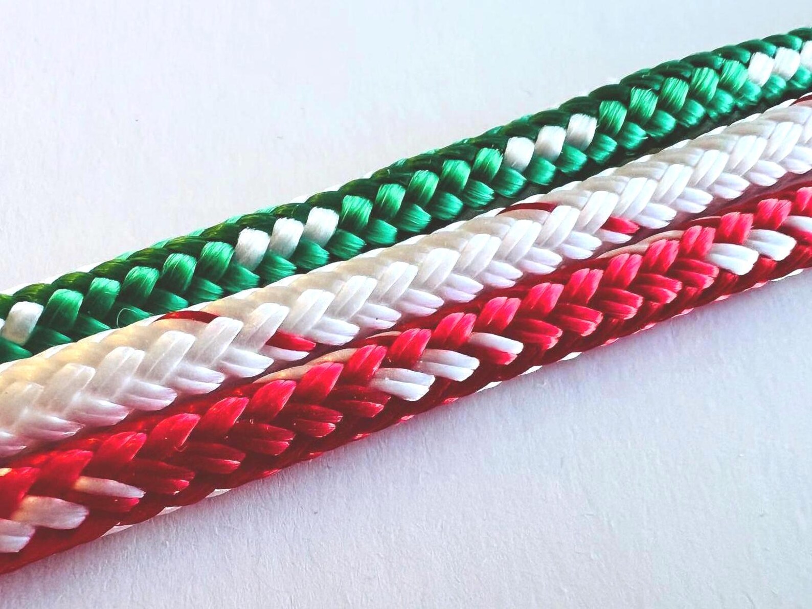 Italian Flag Rope Bracelet: Handmade Nautical Jewelry, USA - Etsy