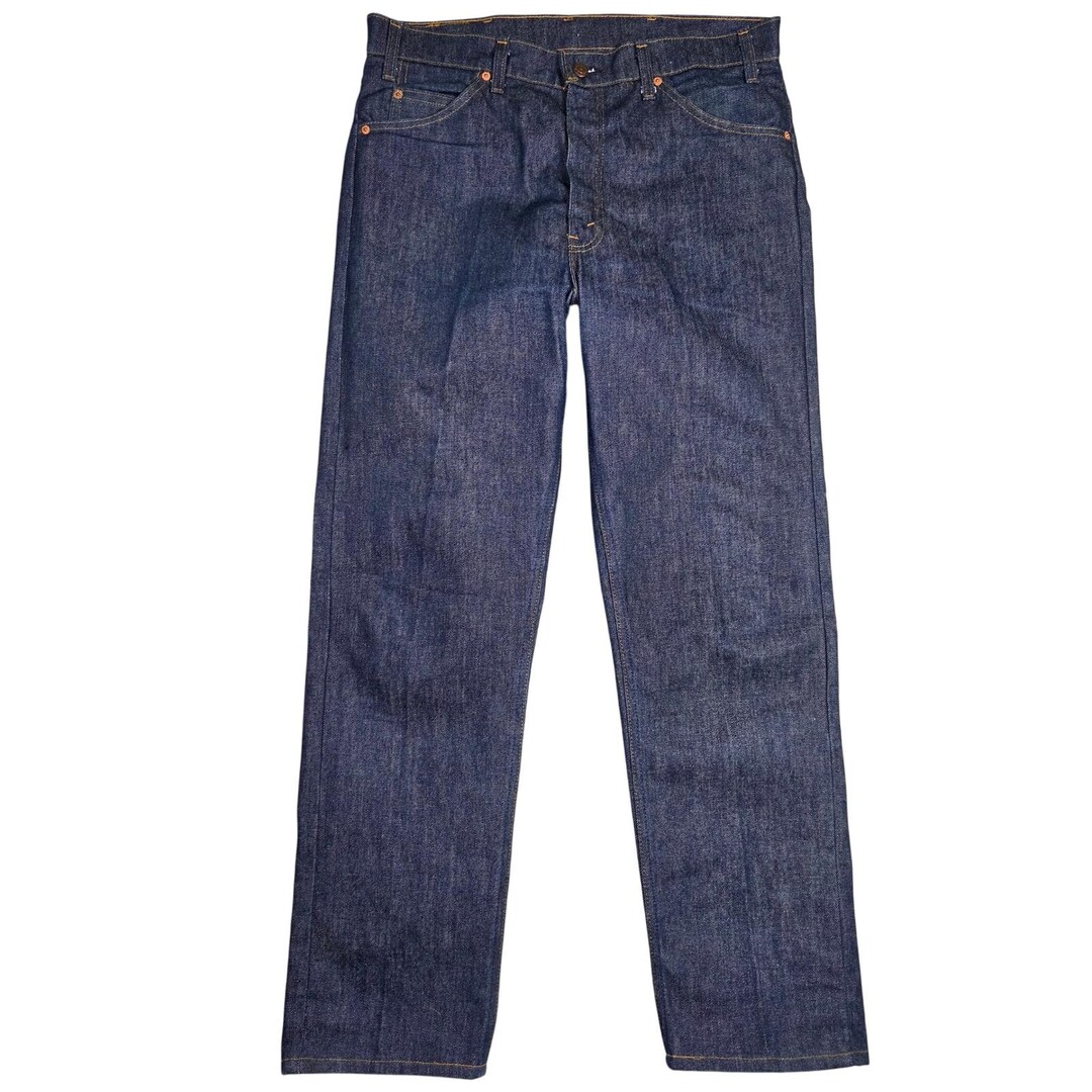 Vtg 1980s Levis 505 Orange Tab Jeans Mens 36x30 Retro Eclectic Western ...