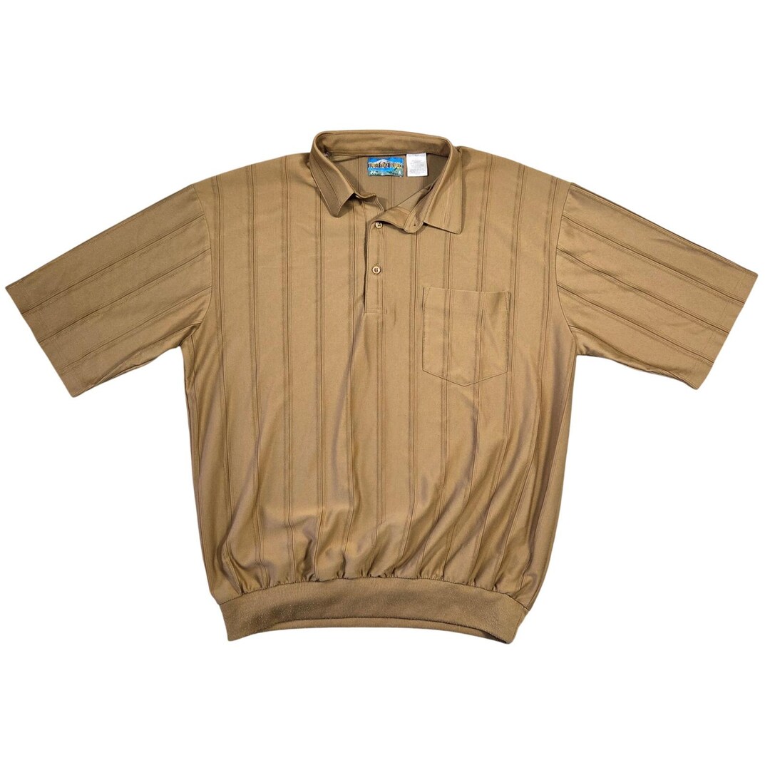 Timber Ridge Traders Men's Striped Polo Shirt Short Sleeve XLT Grunge ...