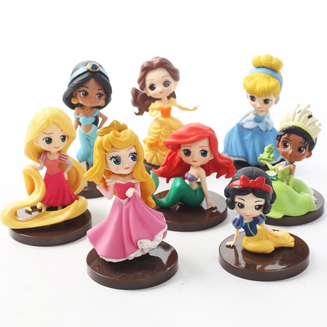 Miniature Disney Princess Figurine Miniature Disney Princess - Etsy