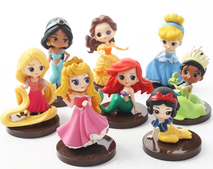 Miniature Disney Princess Figurine Miniature Disney Princess Cake ...