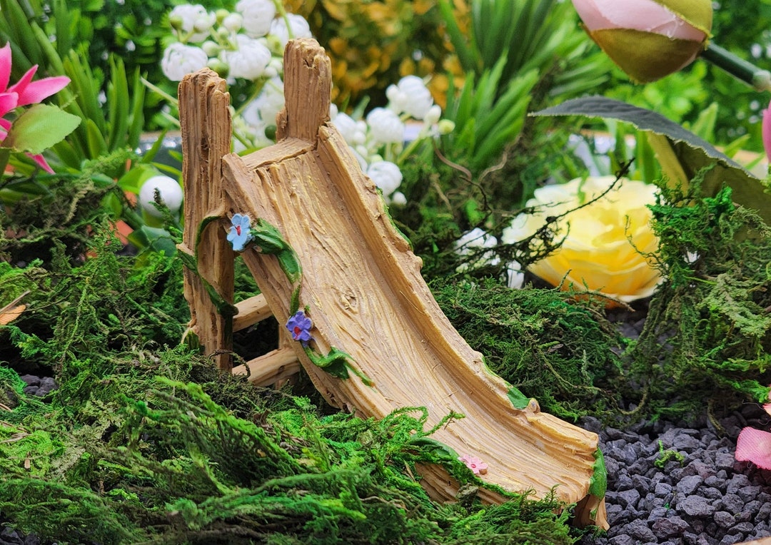 Slide for Fairies Playground Fairy Ornaments Fairy Garden Accessories ...