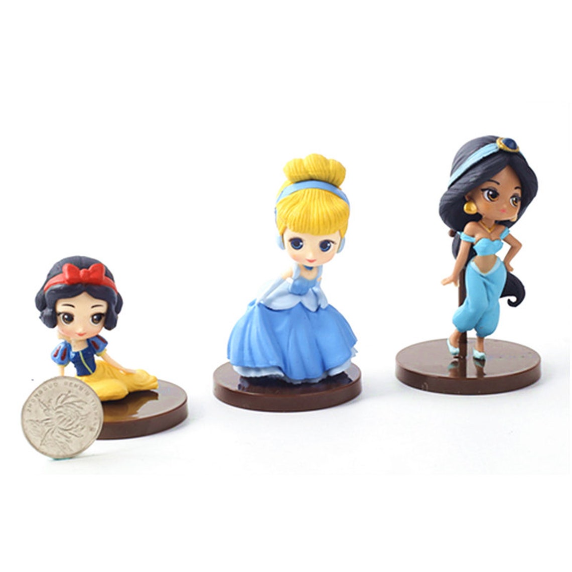 Miniature Disney Princess Figurine Miniature Disney Princess - Etsy