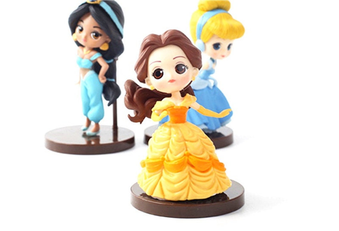 Miniature Disney Princess Figurine Miniature Disney Princess - Etsy