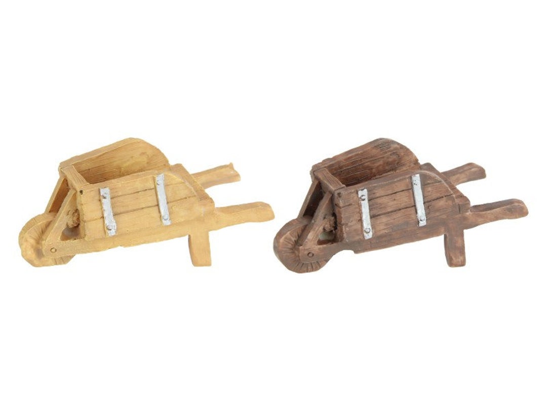 Wheelbarrow for Fairy Gardening Fairy Furniture Accessories Miniature ...