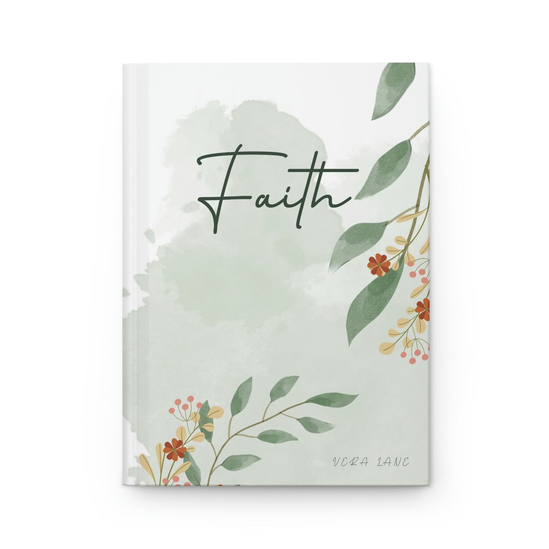 FAITH NOTEBOOK, BIBLE Study Notebook, Prayer Notebook, Christian ...