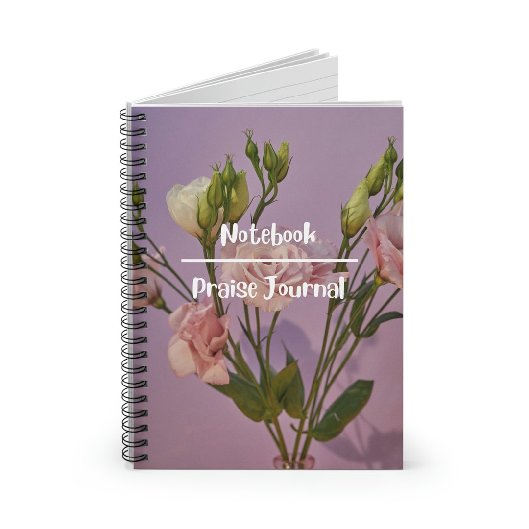 DEVOTIONAL PRAISE JOURNAL, Bible Study Notebook, Pretty Notebook ...