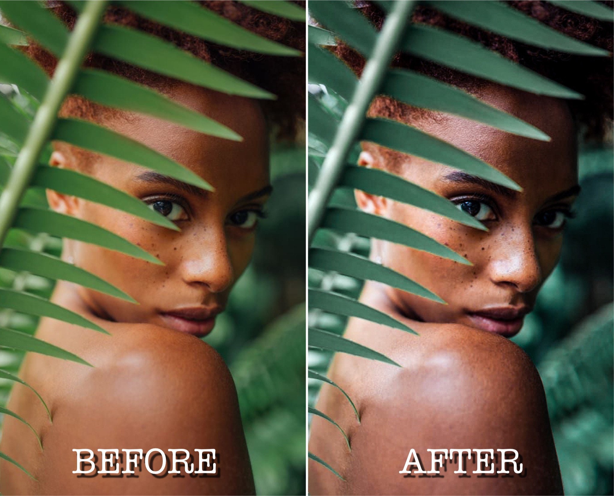 10 WILD GREEN LIGHTROOM Preset / Light Green Forest Photo Filter per ...