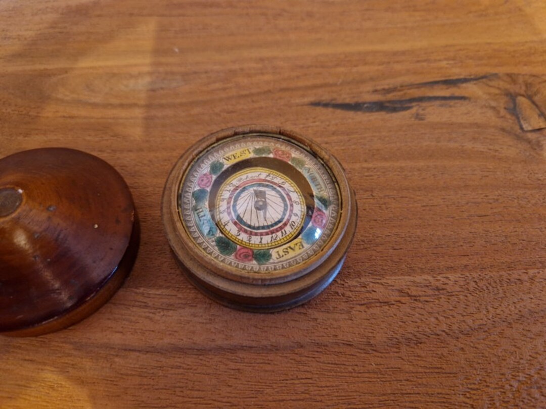 Rare Floating Compass Forming a Sundial by Ernst Christoph Stockert ...