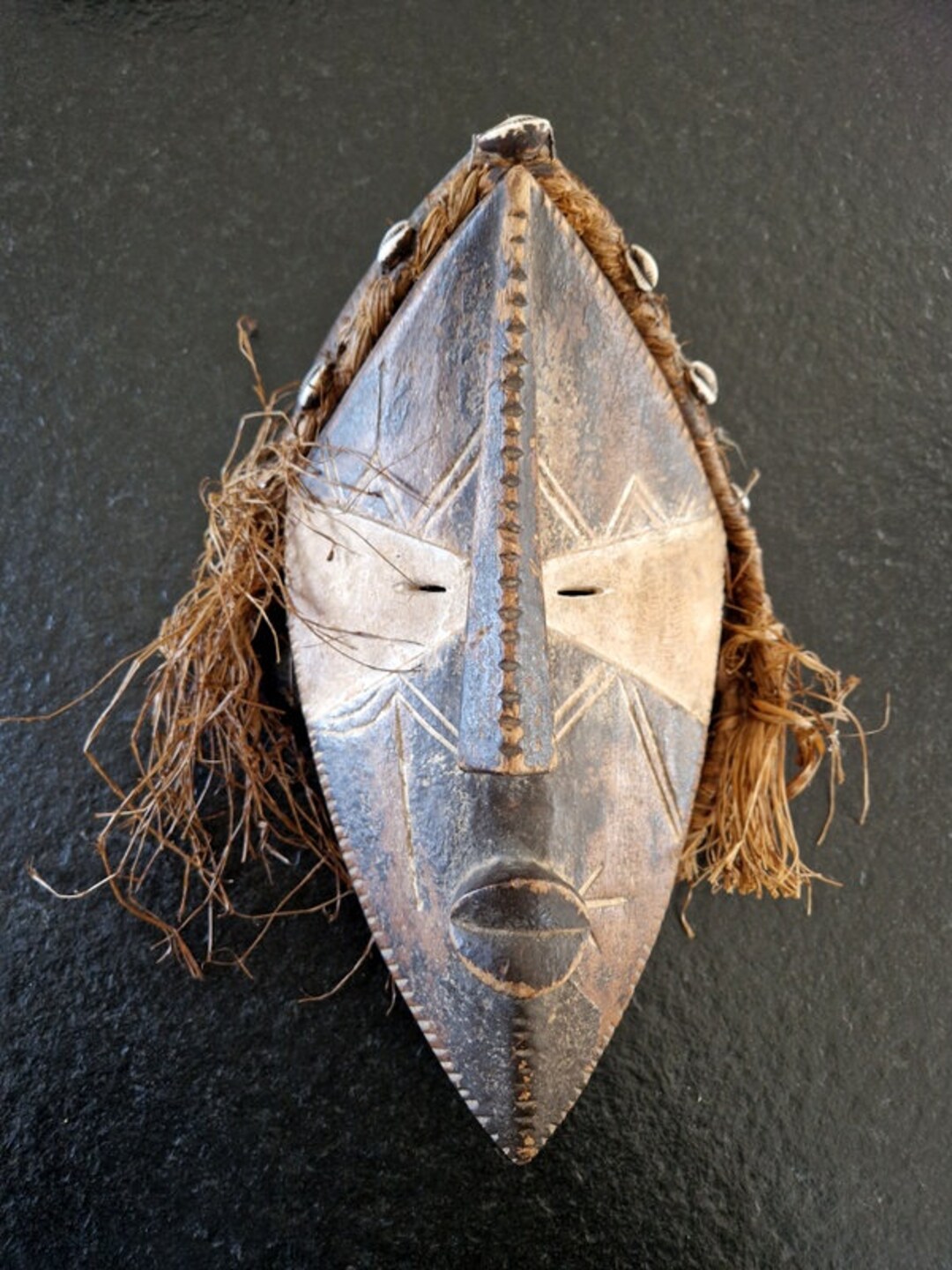 Antique Dance Mask - Lwalwa Tribe, Democratic Republic of Congo ...