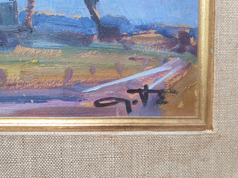 Léo Ayotte 1909-1976 Oil on Cardboard saint Martin De - Etsy