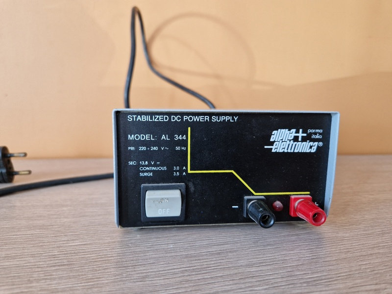 Stabilized DC Power Supply Alpha Elettronica AL344 - Etsy