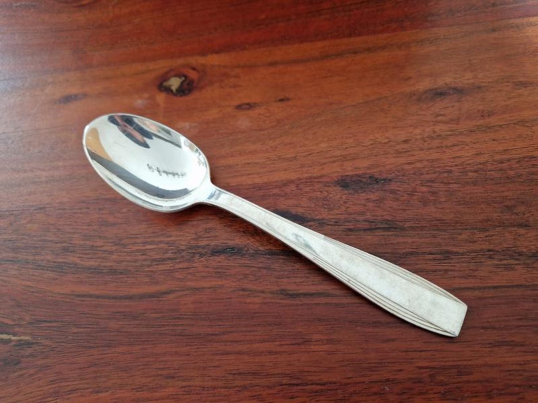 Christofle - Paris Model Dessert Spoon in Silver-plated Metal - Etsy