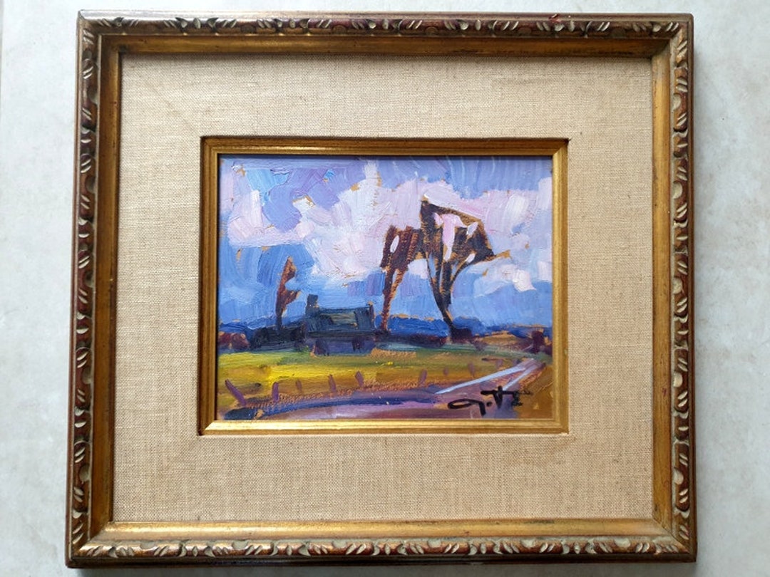 Léo Ayotte 1909-1976 Oil on Cardboard saint Martin De - Etsy