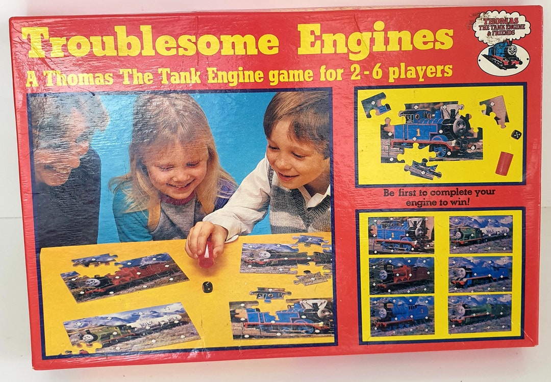 Vintage Thomas the Tank Engine & Friends Troublesome Engines Dice ...